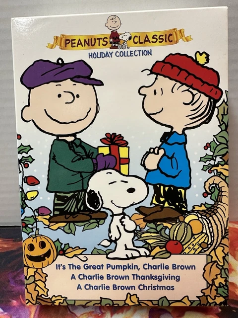 PEANUTS CLASSIC THE Complete Holiday Collection 3 Dvd Box Set $18.00 ...
