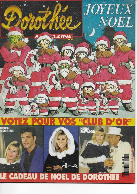 DOROTHÉE MAGAZINE - N° 118 - 23 DEC. 1991 - DBZ - Poster - Joyeux Noël ...