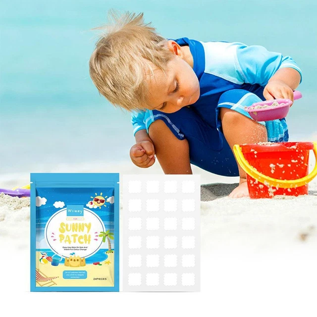 SUNNY PATCH UV Detection Stickers for Preventing Sunburn Waterproof ...