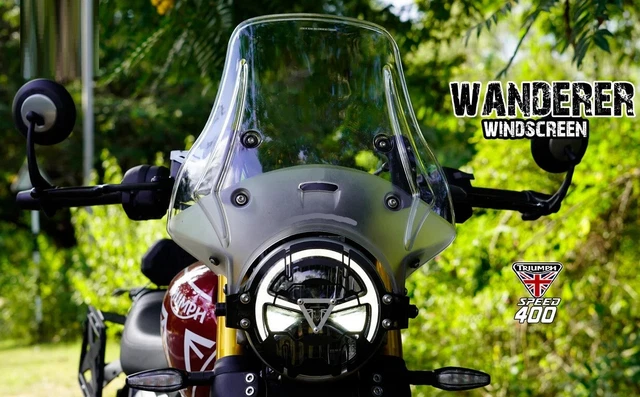 WINDSHIELD (CLEARED) FIT for TRIUMPH SPEED 400 £103.48 - PicClick UK