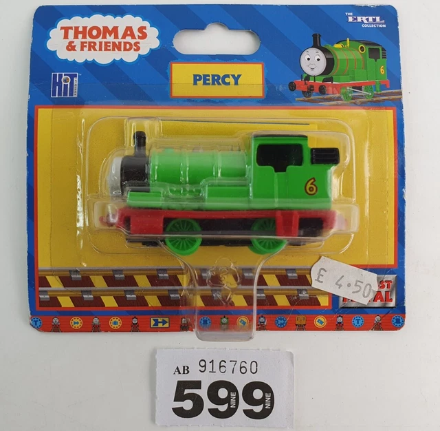 THOMAS THE TANK Engine & Friends ERTL Percy The Small Engine In Blister ...