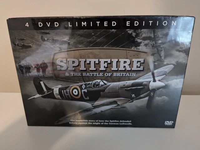 SPITFIRE AND THE BATTLE OF BRITAIN Limited Edition 4 Disc DVD BoxSet ...