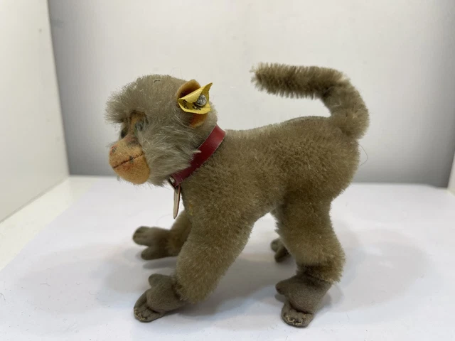 STEIFF TIER SINGE10 cm. Excellent état voir photos EUR 39,76 - PicClick FR