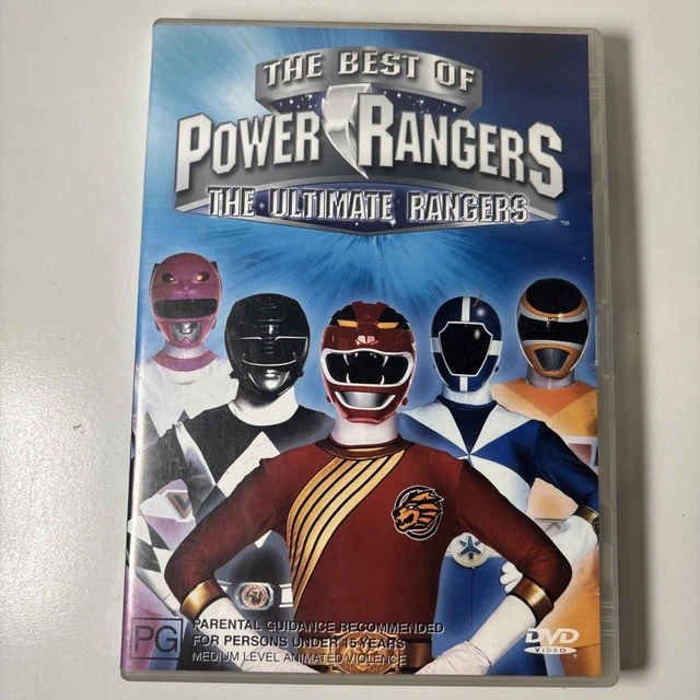 BEST OF THE Power Rangers Ultimate Rangers DVD Region 4 2003 Free Fast ...