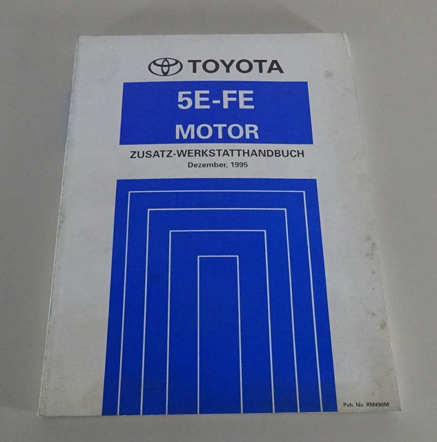 WERKSTATTHANDBUCH TOYOTA 5E-FE 1,5l Motor für Paseo EL54 von 12/1995 EUR 29,90 - PicClick DE