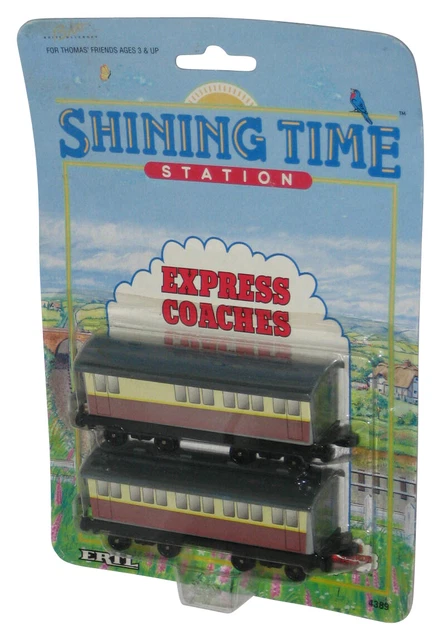 THOMAS TANK ENGINE Shining Time Station Express Coaches (1996) Ertl Die ...