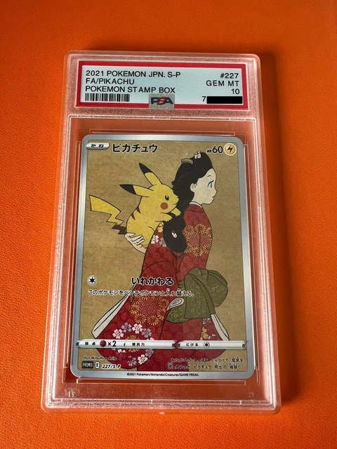 CARTE POKÉMON FA/PIKACHU Pokémon Stamp Box #227 PSA 10 EUR 30,50 ...