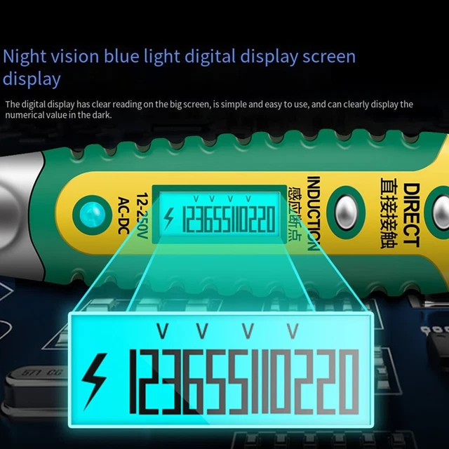 STYLO DE TEST induction sans contact VD700 chrome vanadium acier de ...