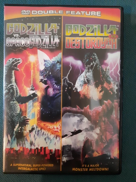 GODZILLA DOUBLE FEATURE Spacegodzilla / Destoroyah DVD Sony EUR 25,00 ...