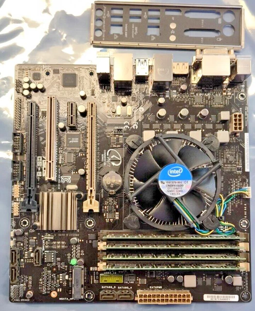 INTEL I7-4790 CPU Quad-Core 3.6GHz Asus CS-B board 16GB DDR3 Ram 1150 ...