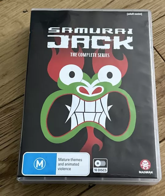 Samurai Jack The Complete Series Dvd Rare Cult Anime Dvd Animation