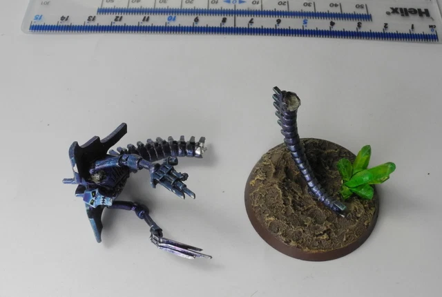 NECRON WRAITH D Metallo Necrons Wraiths Esercito Dipinto Warhammer 40K ...