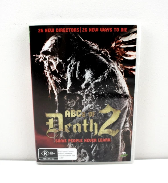 THE ABCS OF Death 2 DVD 2014 Horror Region 4 PAL - Free Tracked Postage ...