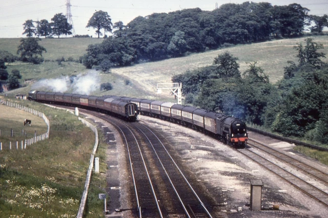 35MM RAILWAY SLIDE: COLOUR-RAIL: BRE 187: CLASS A2: 60531 BAHRAM £2.00 ...