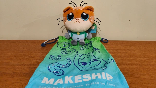 SCRITCH MAKESHIP PLUSH Zeurel Monkey Wrench Sad Mute Capitalist Space ...