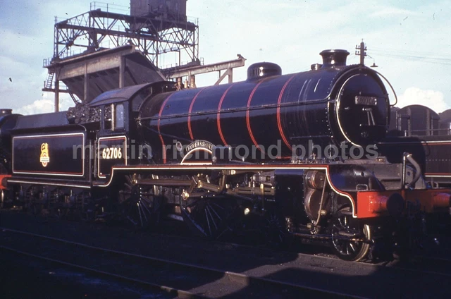 COLOUR-RAIL SLIDE BRE 1605 Darlington D49/1 62706 Forfarshire 1954 ...