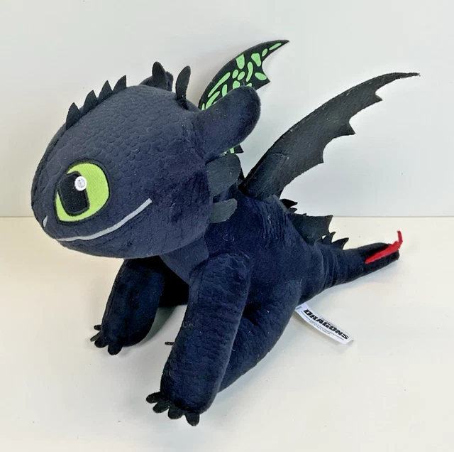 HOW TO TRAIN Your Dragon 9" Toothless Plush Dreamworks 2022 Soft Toy £ ...