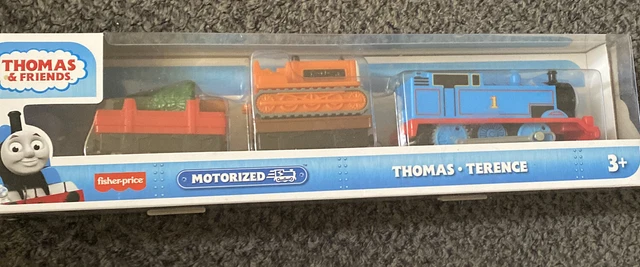 THOMAS & FRIENDS Trackmaster Thomas & Terence Motorized Engine w ...