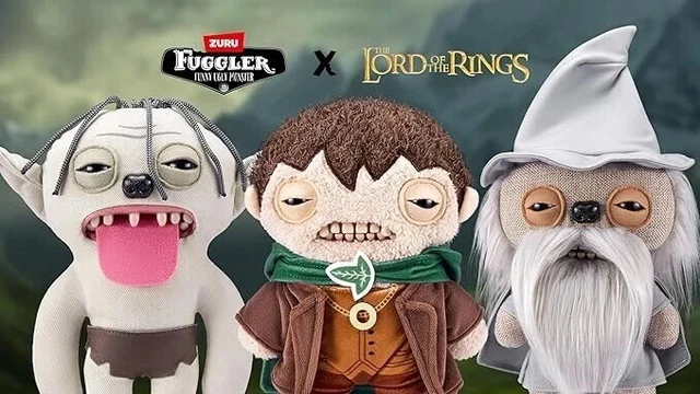 FUGGLER X LORD of the Rings Complete Set of 3 | Frodo Gandalf Gollum ...