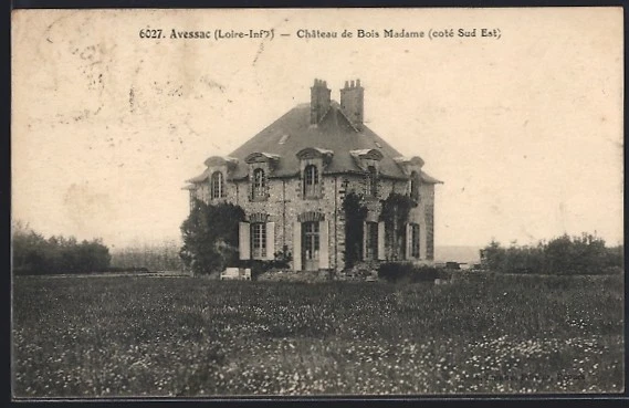 CPA AVESSAC /LOIRE-INF, Château de Bois Madame, côté Sud Est EUR 7,00 ...
