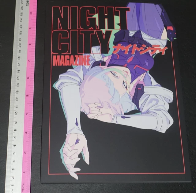 NIGHT CITY MAGAZINE Studio Trigger Cyberpunk Edgerunners Staff Art Book ...