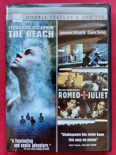 ROMEO+JULIET/THE BEACH DOUBLE Feature - DVD - Very Good ...