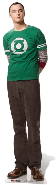 SHELDON COOPER JIM Parsons Lifesize Carton Découpe Debout The Big Bang ...