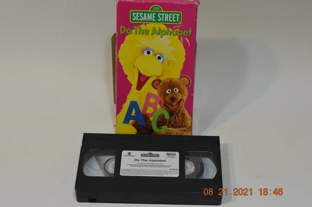 SESAME STREET DO THE ALPHABET Vhs Video Tape 1996 Jim Henson Muppets ...