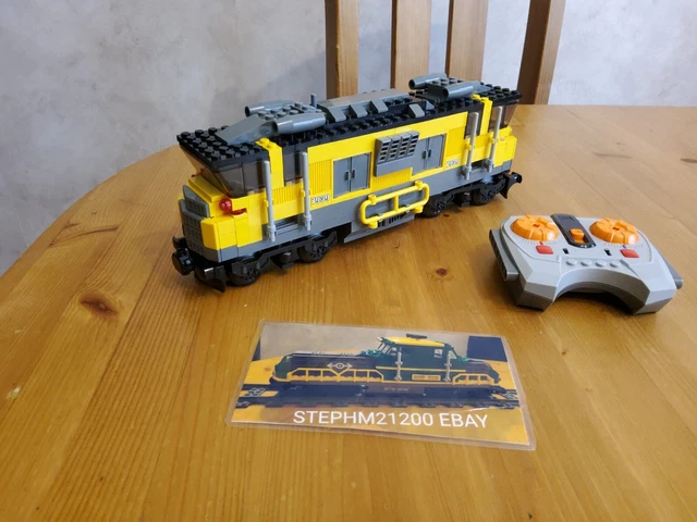 LEGO 7939 TRAIN rc locomotive moteur 9v et télécommande city moc EUR 70 ...