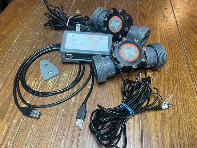 NEPTUNE SYSTEMS FMM Fluid Monitoring Module w 2 FS100 Flow Sensors Reef ...