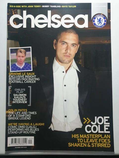 CHELSEA FOOTBALL CLUB Official Magazine - Issue 40 December 2007 £1.99 ...