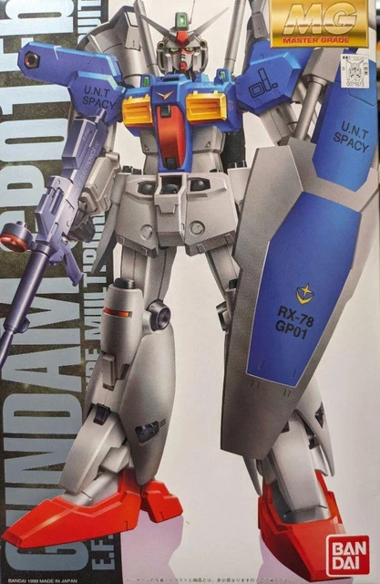 BANDAI MG 1/100 RX-78 GP01Fb GUNDAM Prototype FULL BURNERN COATING Ver Model Kit EUR 119,66 ...