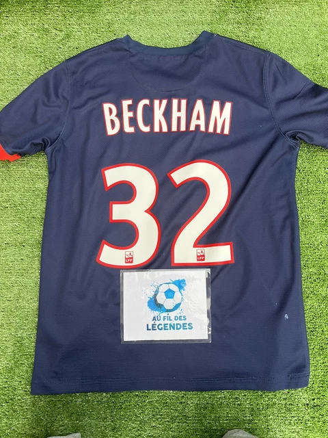 MAILLOT BECKHAM PSG EUR 65,00 - PicClick FR