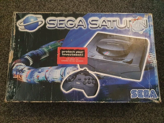 BOXED SEGA SATURN Gaming Console Complete System MK-80200-50 MK1 ...