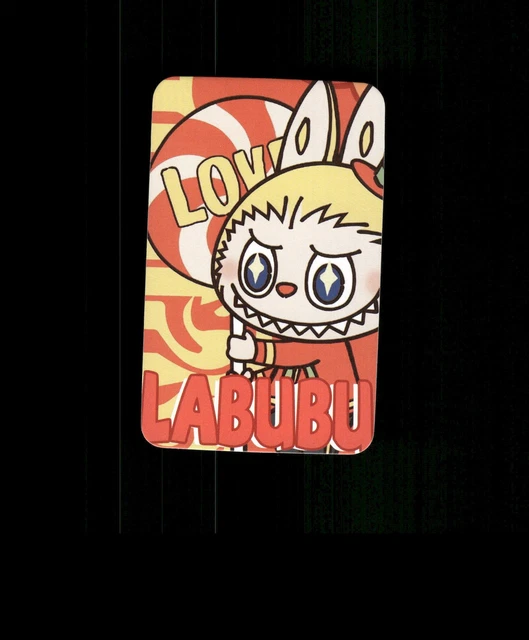 LABUBU DOLL CARD Labubu Trading Card Labubu Card Anime Manga The ...