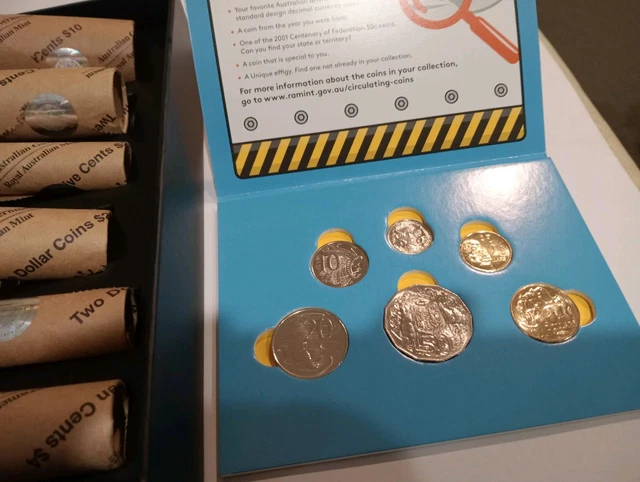 AUSTRALIA 2025 UNC coin Set King Charles effigy RAM Folder $2 $1 50c ...