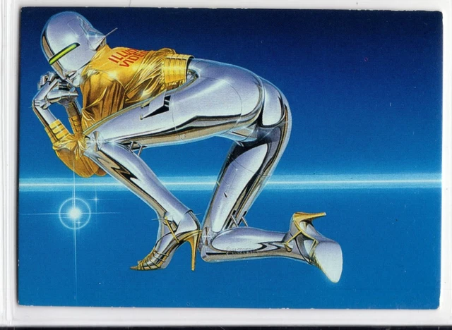 1993 Hajime Sorayama Sexy Robots And Pinups Card 40 Golden Girl £1