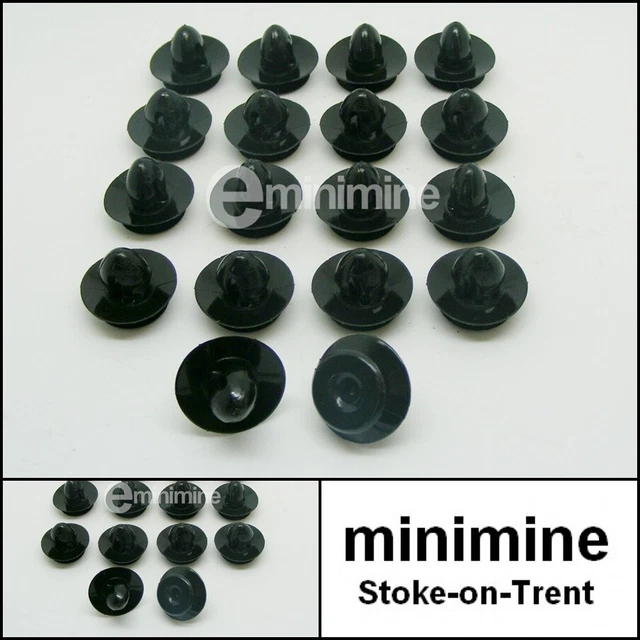 CLASSIC MINI DOOR Card Clip Set x18 GFK7509 clubman cooper austin rover ...