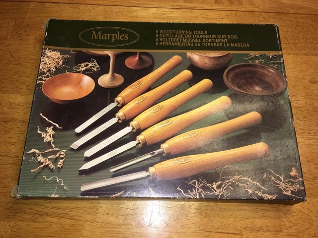 SET OF M1001 Marples Woodturning Tools By Record Ridgway Tools £98.17 ...