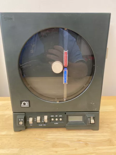 OMEGA CHART RECORDER,CHART Recording Device,Vintage Test Equipment,Ex ...