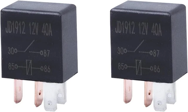 5 PIN 12V 30A SPDT Relay, Multi Purpose Heavy Duty Electrical Relays ...