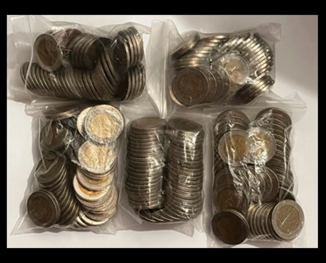 100 STÜCK X 10 Thai Baht Münzen aus Thailand *** kostenlose Versand ...