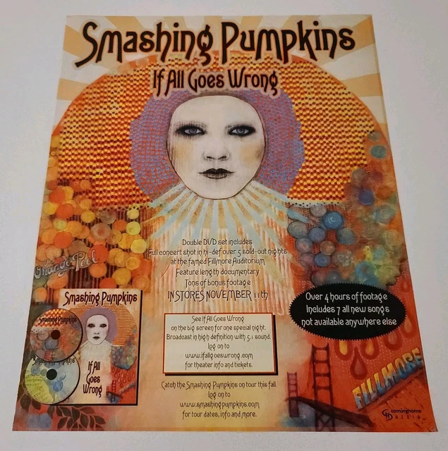 SMASHING PUMPKINS: IF All Goes Wrong $15.99 - PicClick CA