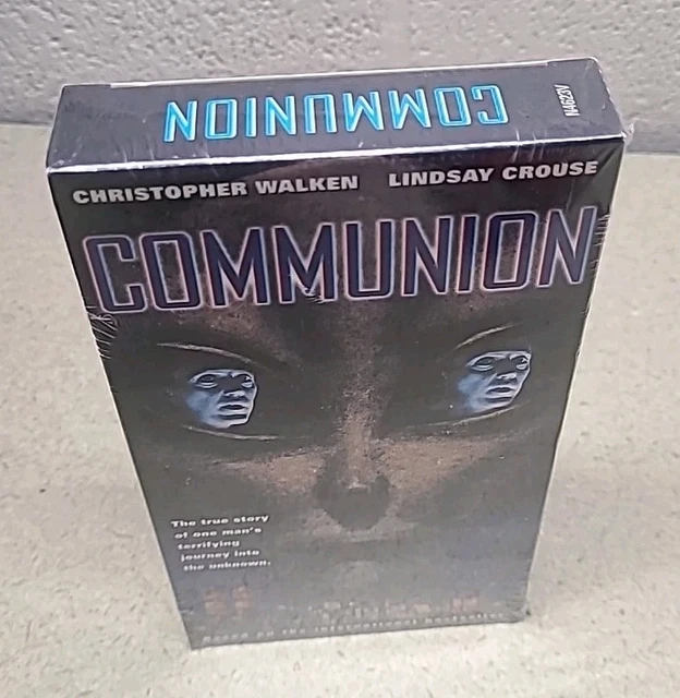 COMMUNION (VHS 1998) Christopher Walken GRAIL Brand New Sealed HORROR £ ...