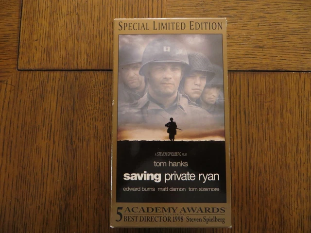 SAVING PRIVATE RYAN - Tom Hanks, Matt Damon - 1998 - DreamWorks 2xVHS ...