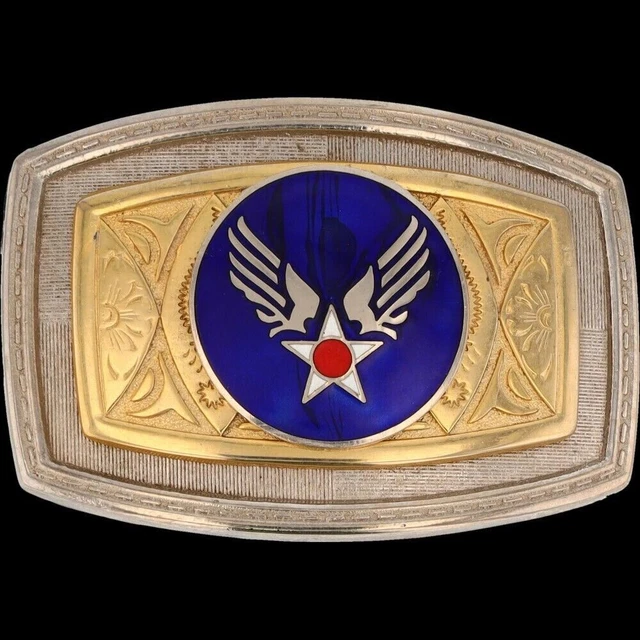 ARMÉE AIR FORCES Guerre Mondiale II USAAF Logo Insigne 1970s NOS ...