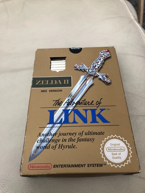 NINTENDO NES THE Adventure Of link Zelda 2 £120.00 - PicClick UK