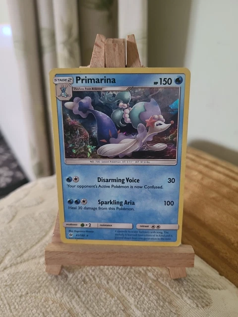 Pokemon Trading Card Game Primarina Sun And Moon Base Set Card 41 149