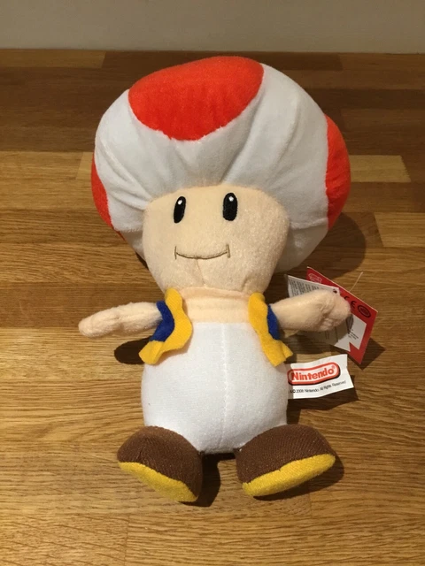 NEW AND RARE Nintendo Super Mario Toad Soft Toy Action Figure large . £ ...
