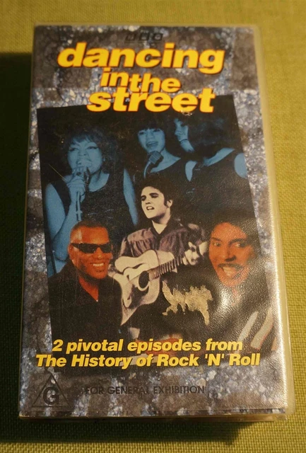 DANCING IN THE STREET VHS 1996 BBC Rock n Roll Doco Elvis Presley Ray ...